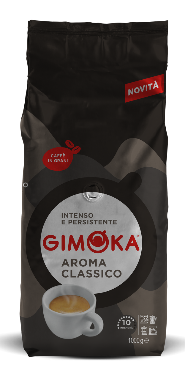 Купить Кофе зерновой 1000 г Арома Классико Блэк, Gimoka (арт ...